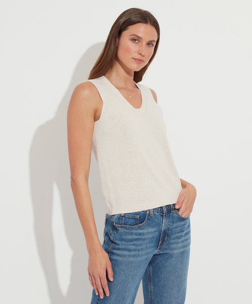 Shop Women's Cream Tank Top | The Too Good Tank from The Reset